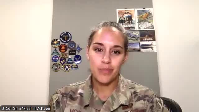 Lt Col Gina “Flash” McKeen explains how movies accurately depict DoD ...