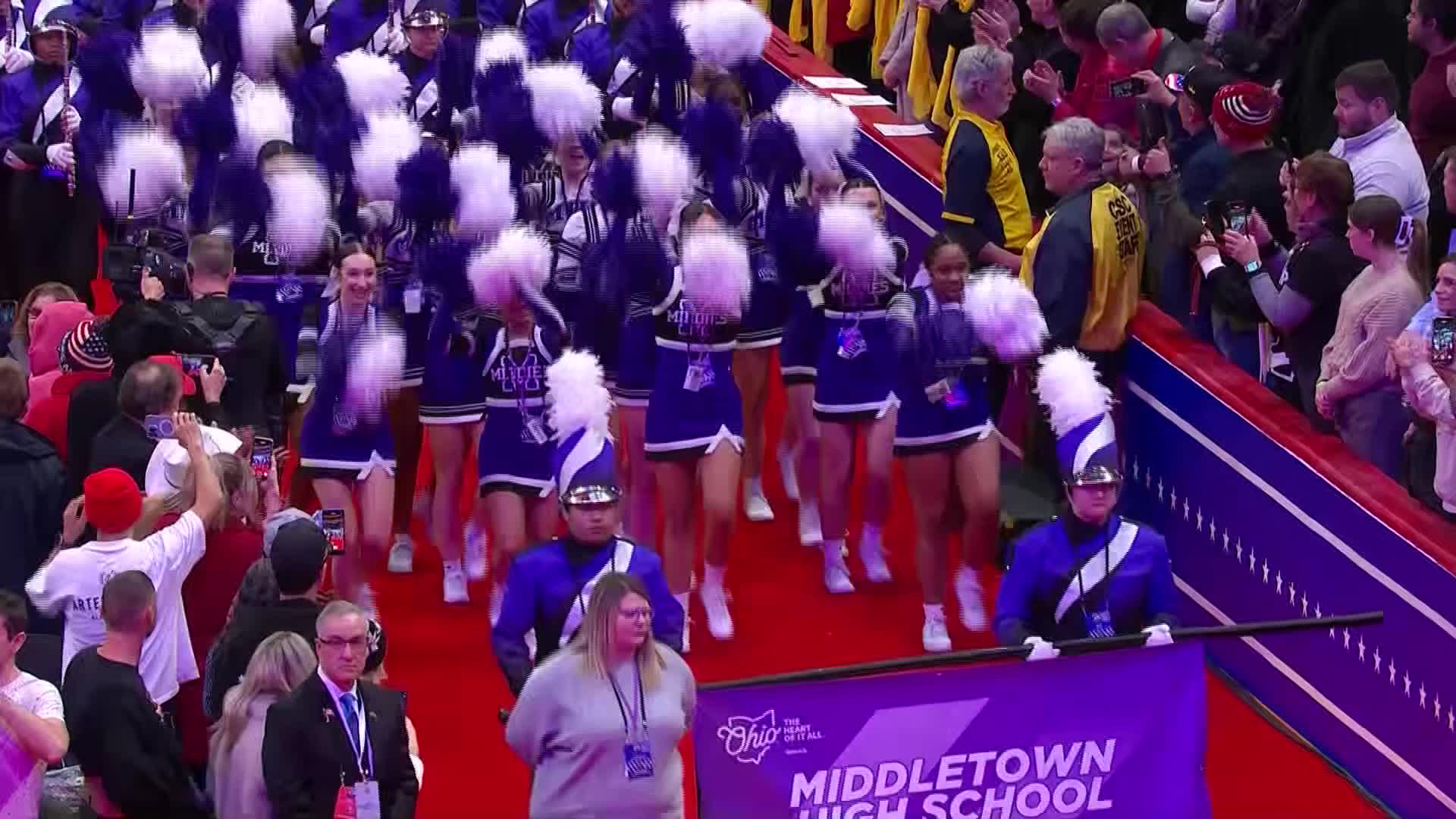 Middletown Marching Band performs in Donald Trump/JD Vance inaugural ...