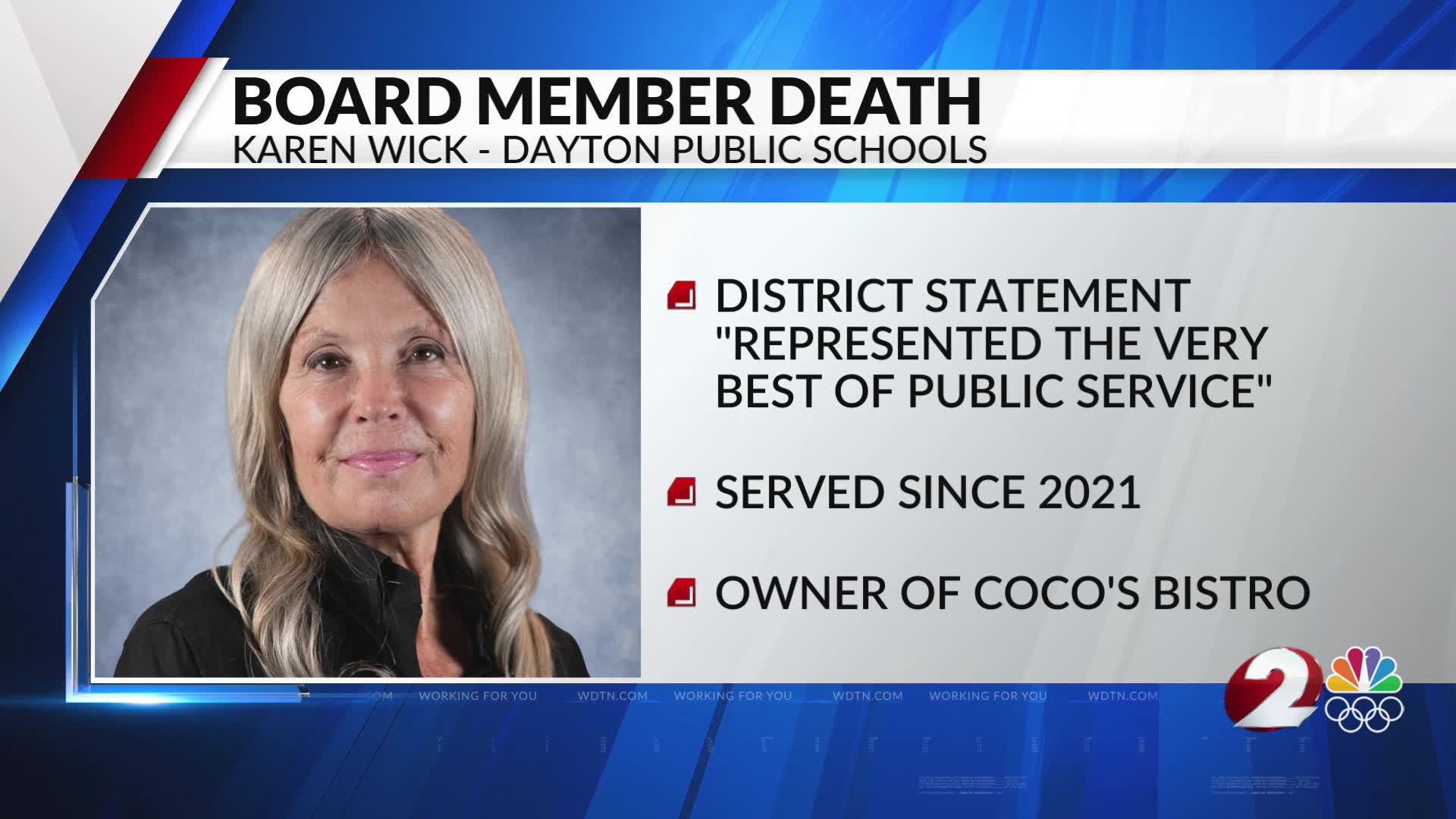 Karen Wick, owner of “Coco’s Bistro” dies – WDTN.com