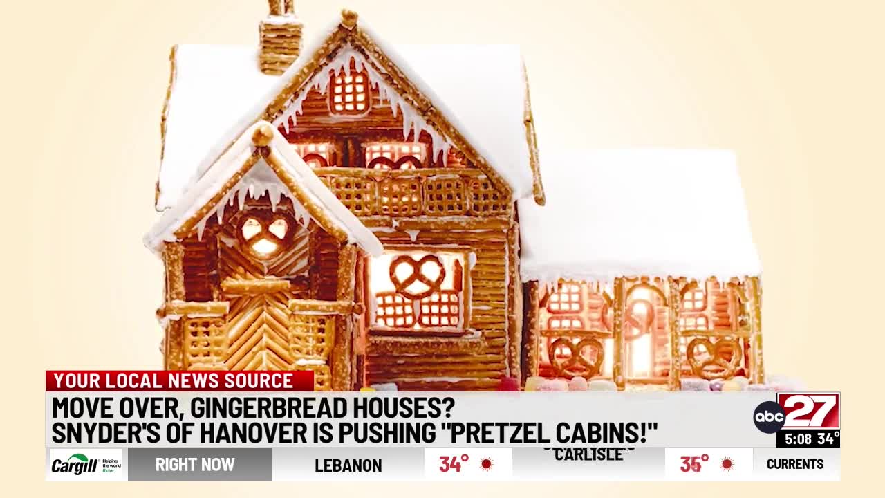 Forget gingerbread houses; embrace ‘pretzel cabins!’ (Says pretzel ...