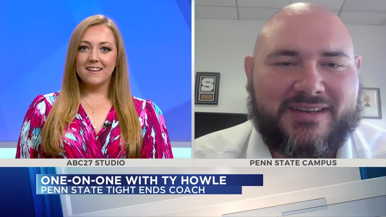 One-on-one with Penn State tight ends coach Ty Howle – ABC27