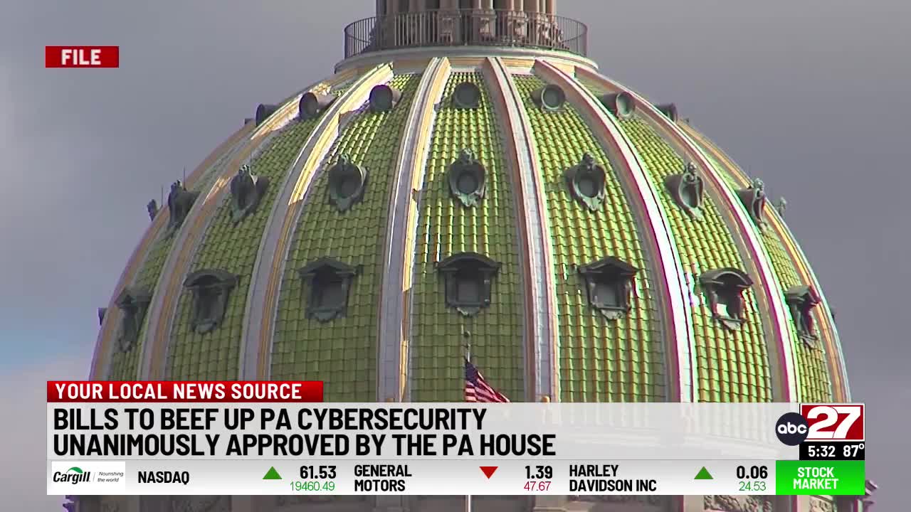 Bills to beef up cybersecurity in Pennsylvania unanimously approved by ...