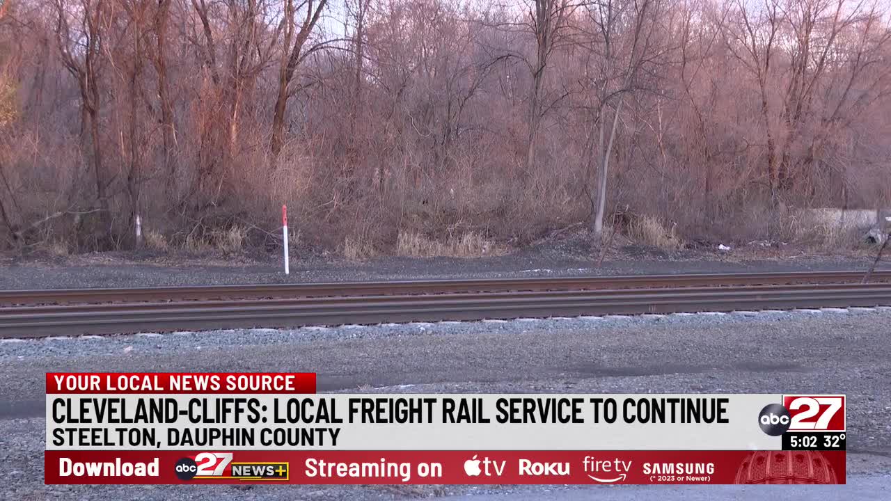 Cleveland-Cliffs: Local freight rail service to continue – ABC27