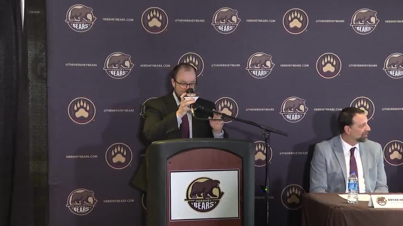 Press Conference: Hershey Bears introduce HC Derek King – ABC27