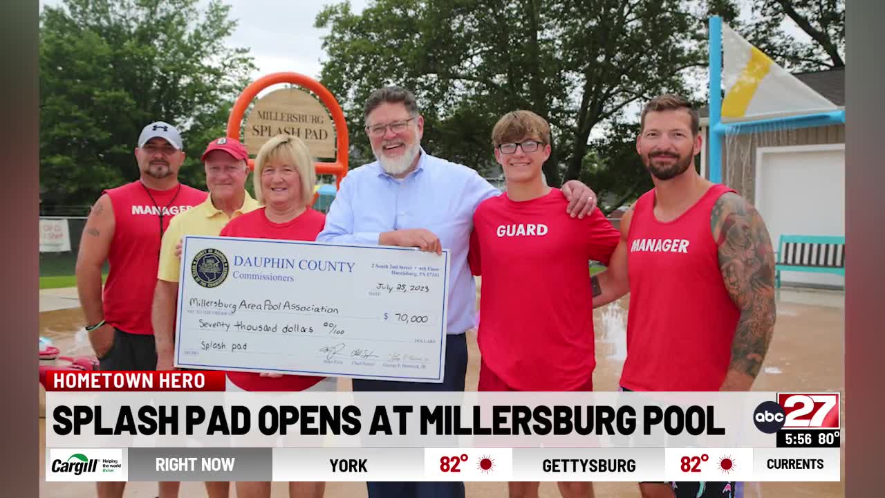 Hometown Heroes: Splash pad opens at Millersburg pool – ABC27