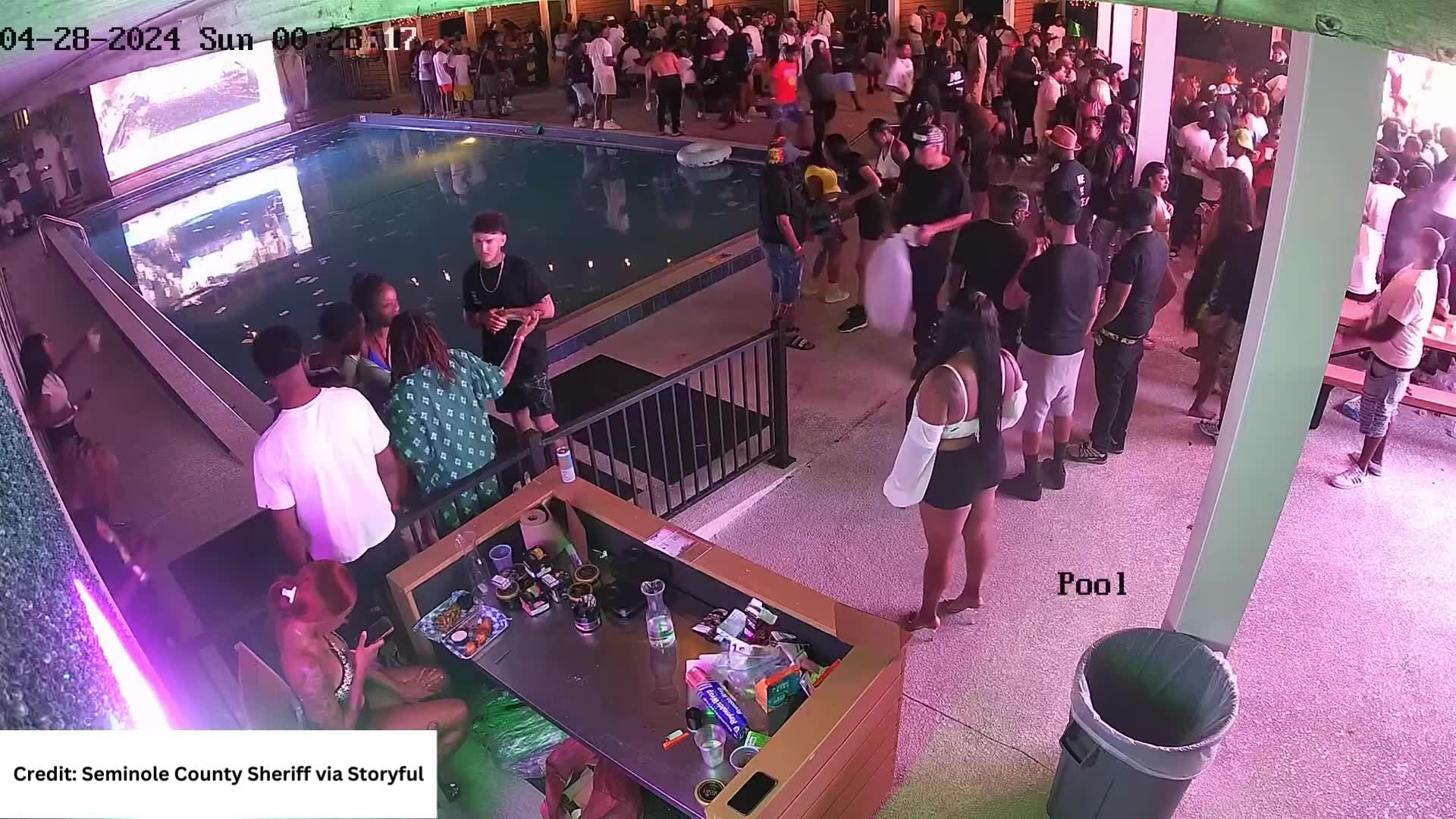 Video shows gunfire erupt at Florida bar that injured 10, including ...