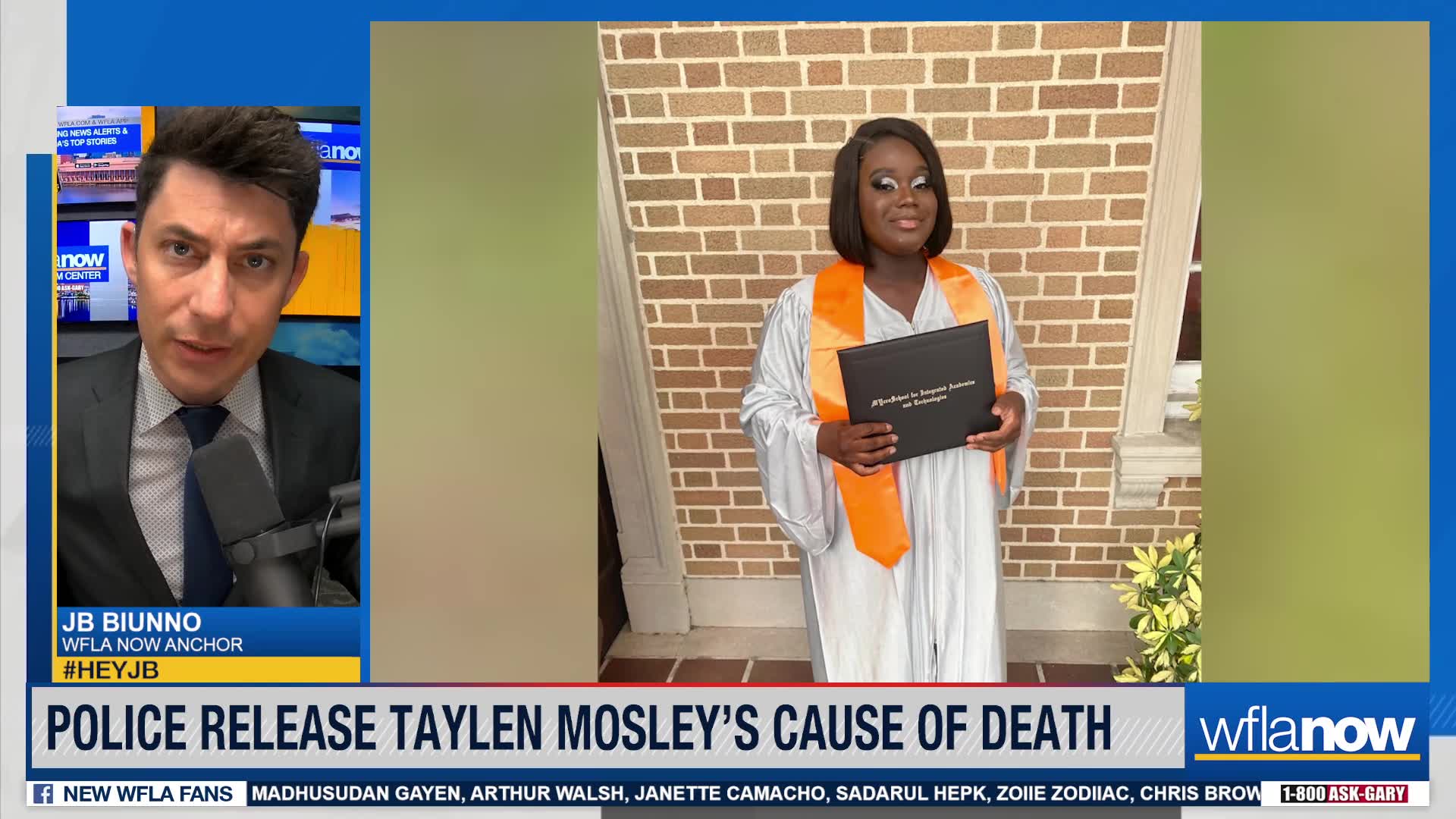 Police release Taylen Mosley’s cause of death – WFLA