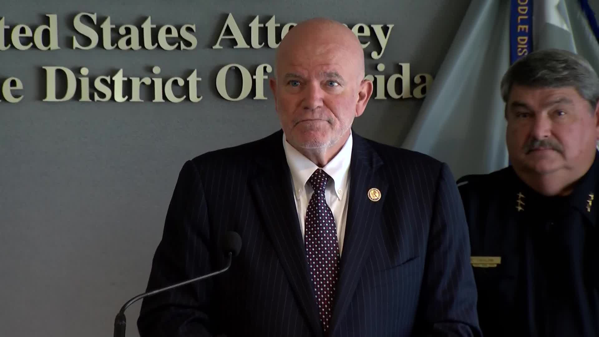 U.S. Attorney Greg Kehoe discusses indictment of Lakeland gang members ...