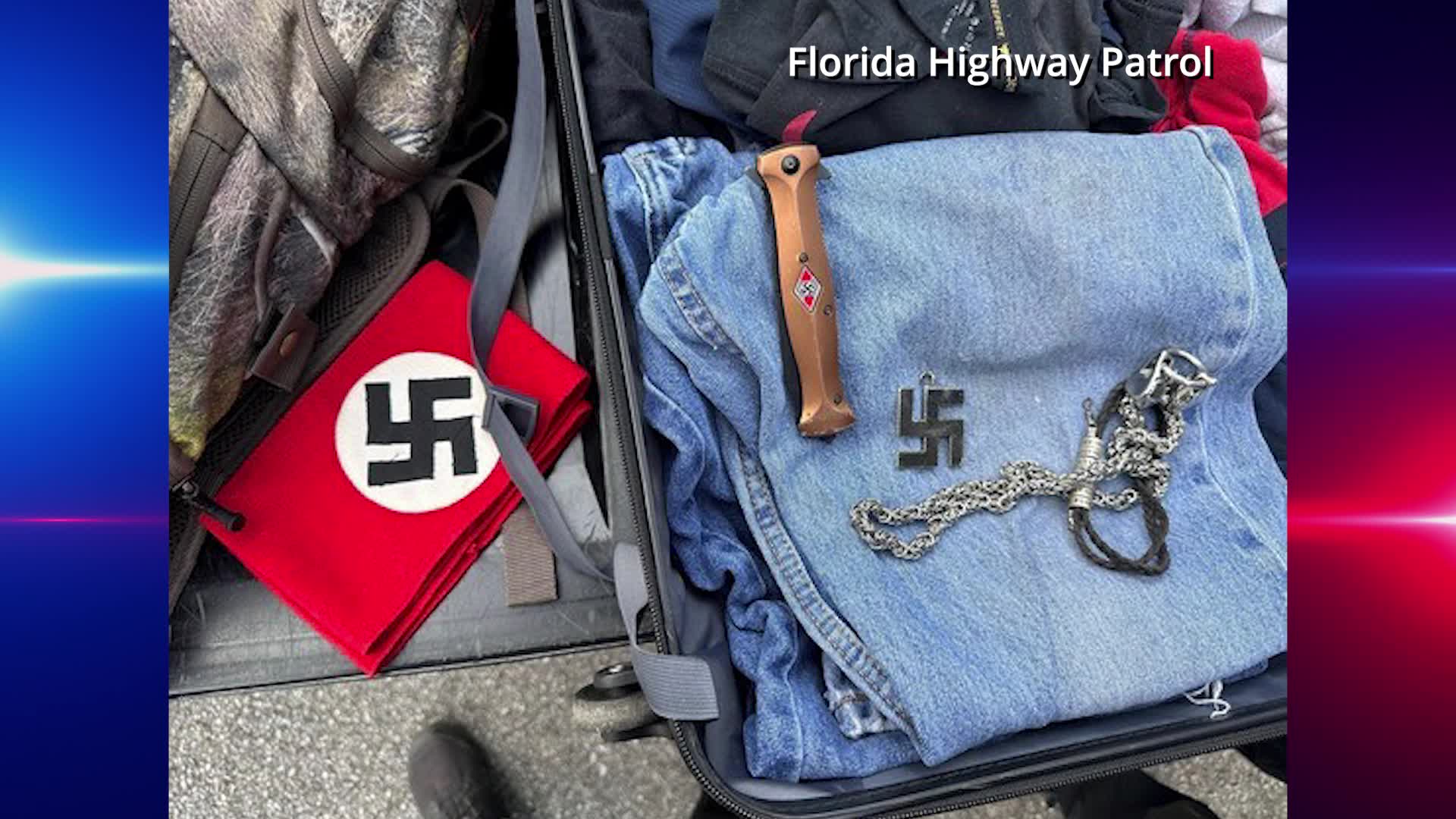 Florida troopers arrest convicted felon with Nazi memorabilia on ...