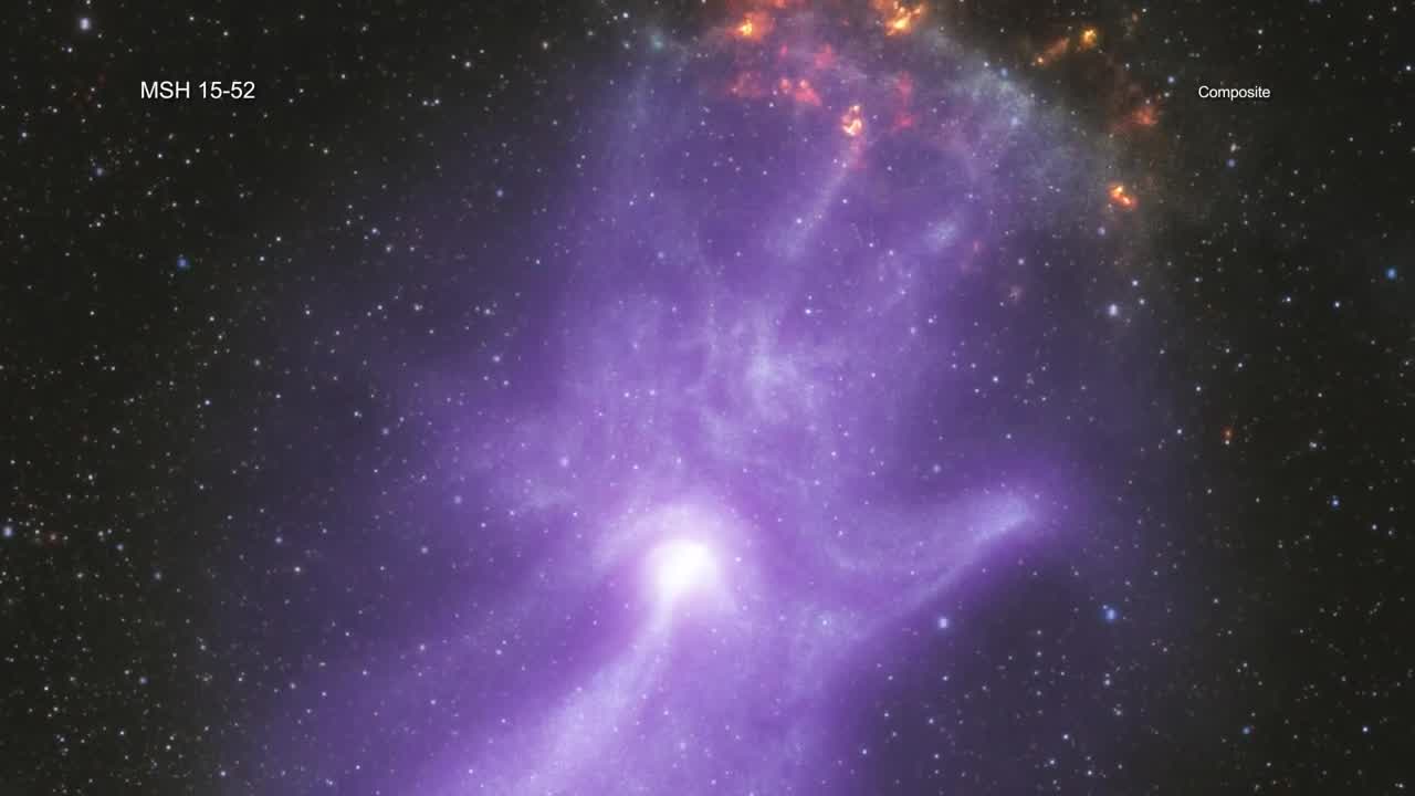 NASA image reveals ‘bones’ of ghostly cosmic hand – WFLA
