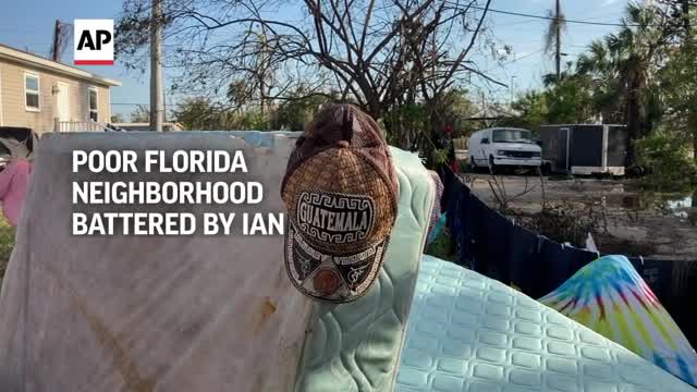 Poor Florida neighborhood battered by flood tries to recover – WFLA