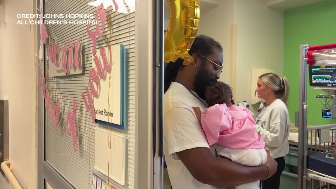 Baby born at 23 weeks gradutes from NICU at Johns Hopkins All Children ...