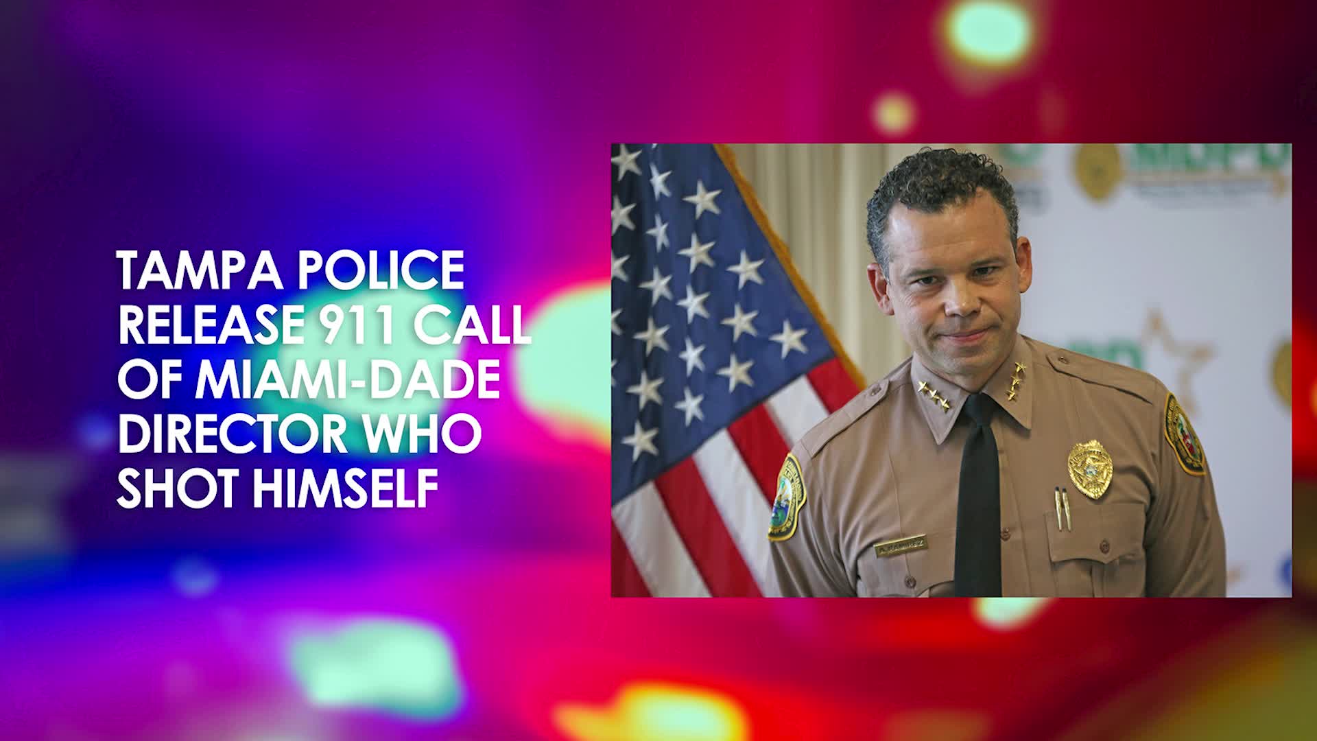 911 call released of Miami-Dade police director who shot himself in ...