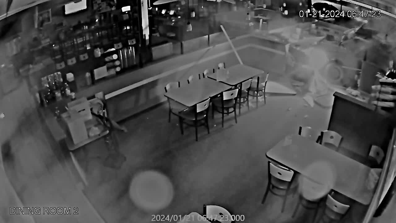 WATCH: Surveillance video shows moment car crashes through Clearwater ... WATCH: Surveillance video shows moment car crashes through Clearwater ...
