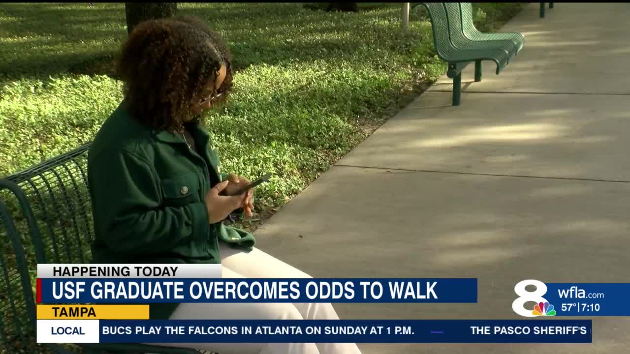 USF student overcomes adversity, graduates – WFLA