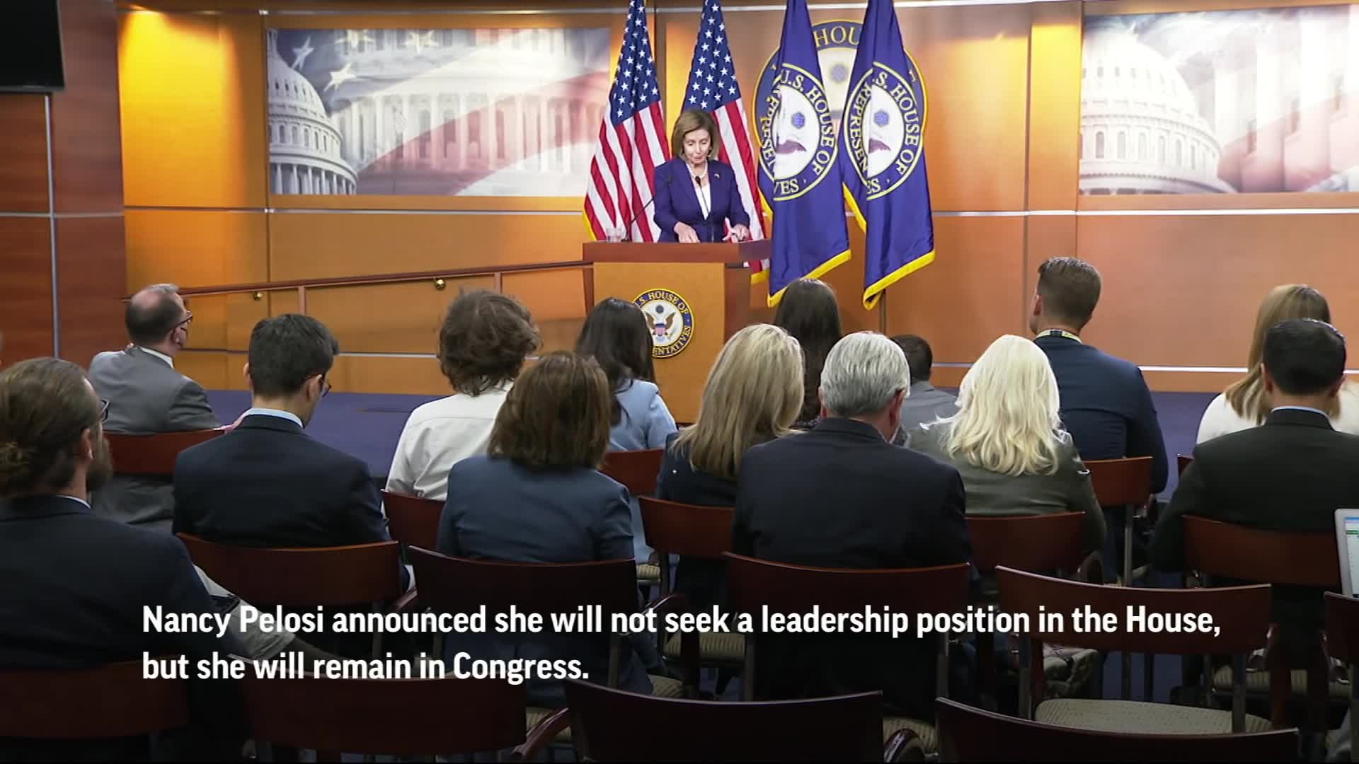 Pelosi won’t seek leadership role in Congress – WFLA Pelosi won’t seek leadership role in Congress – WFLA