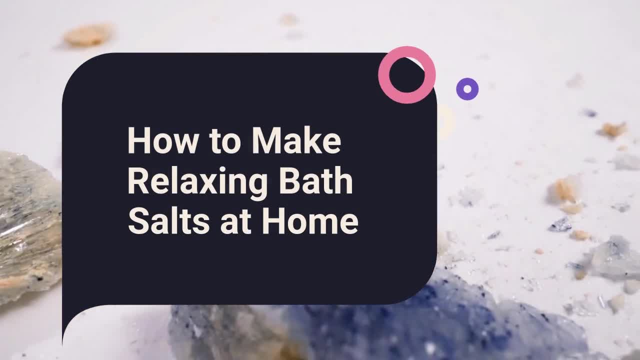 How to make relaxing bath salts at home – WFLA
