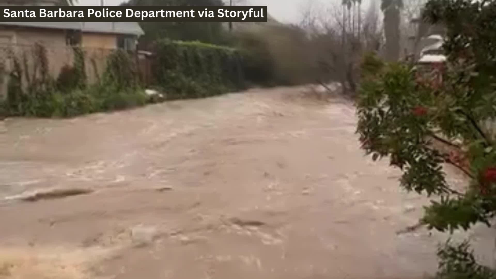‘Extremely Dangerous’ Flooding Hits Santa Barbara – WFLA