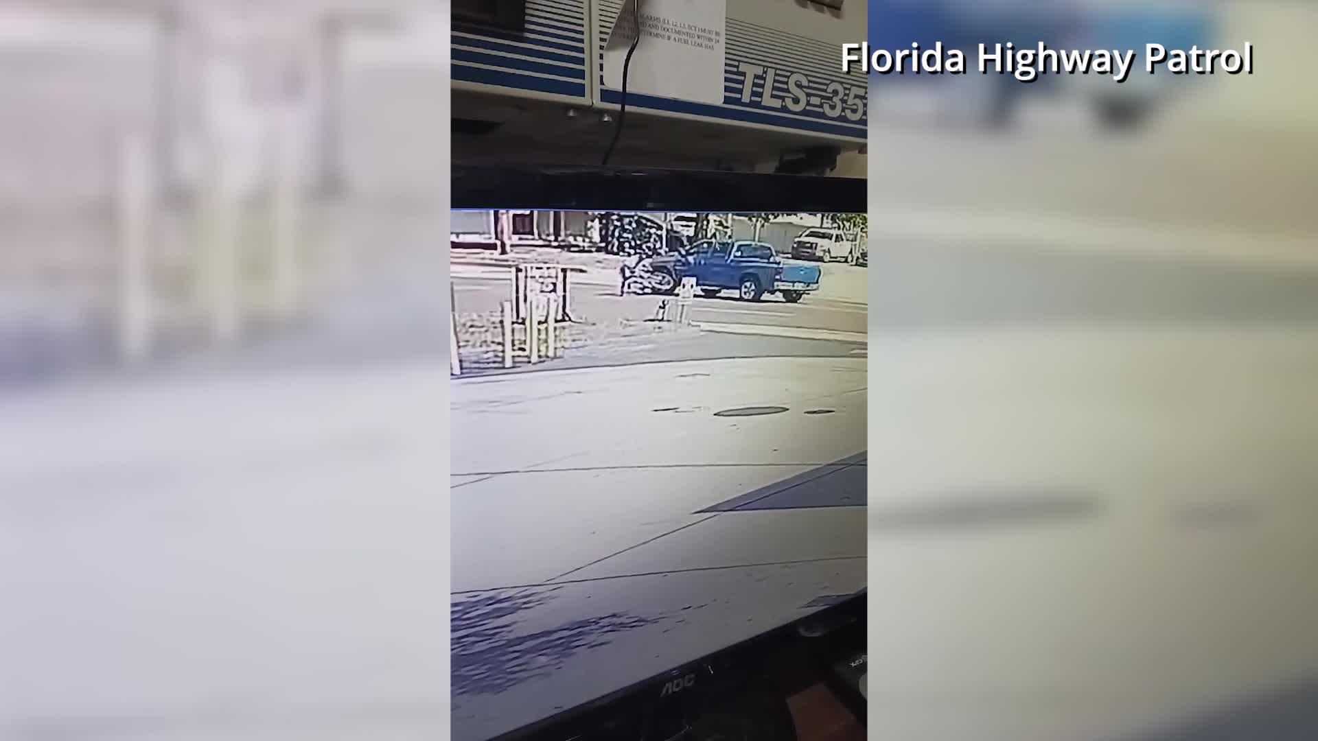 Hit-and-run crash video – FHP – WFLA