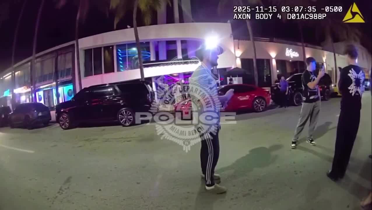 Body camera footage: YouTuber Jack Doherty arrested in Miami Beach – WFLA