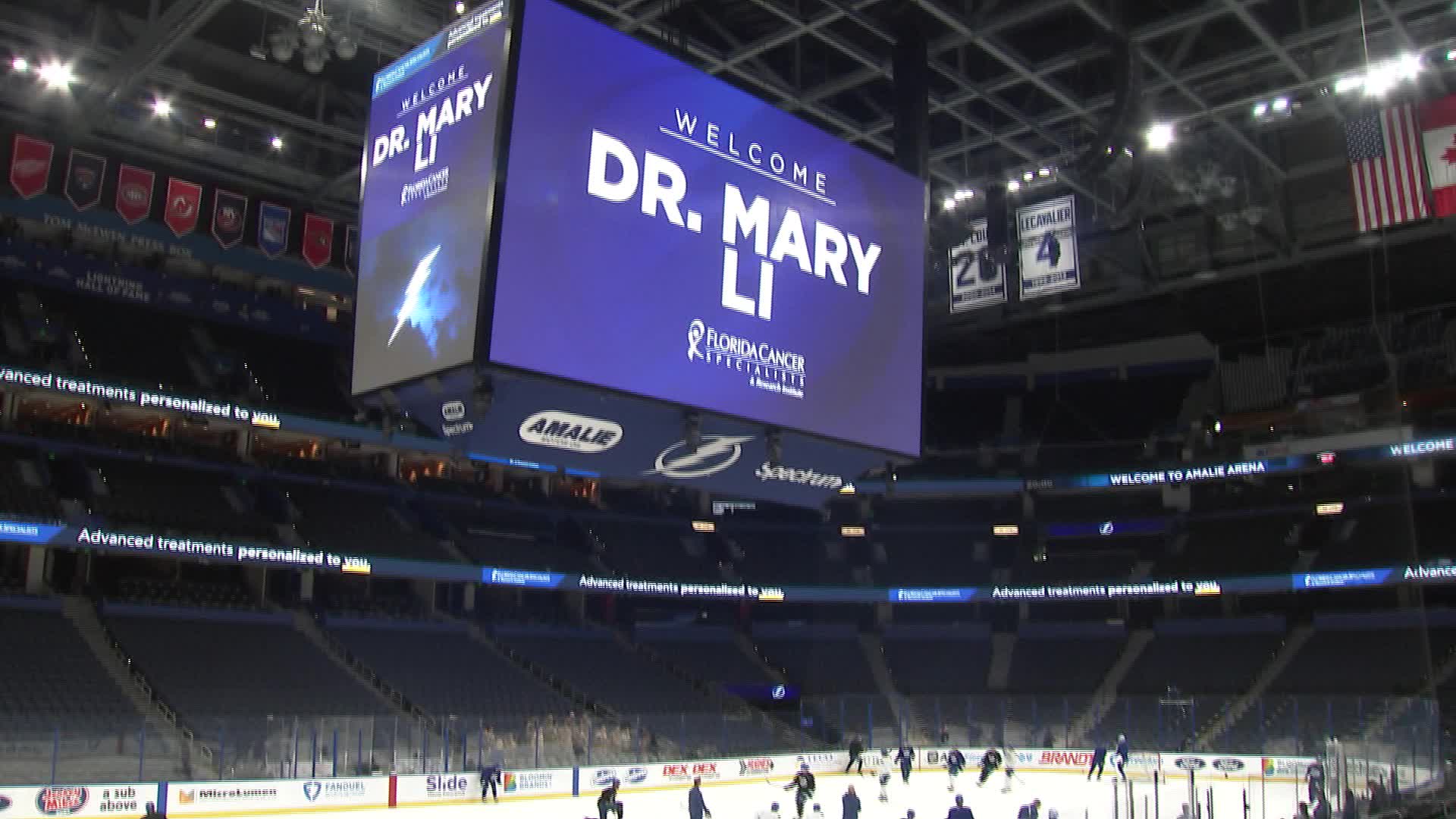 Lightning host cancer patients for “Day with the Bolts” – WFLA