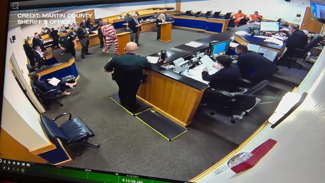 Man lunges at Martin County judge during court hearing – WFLA