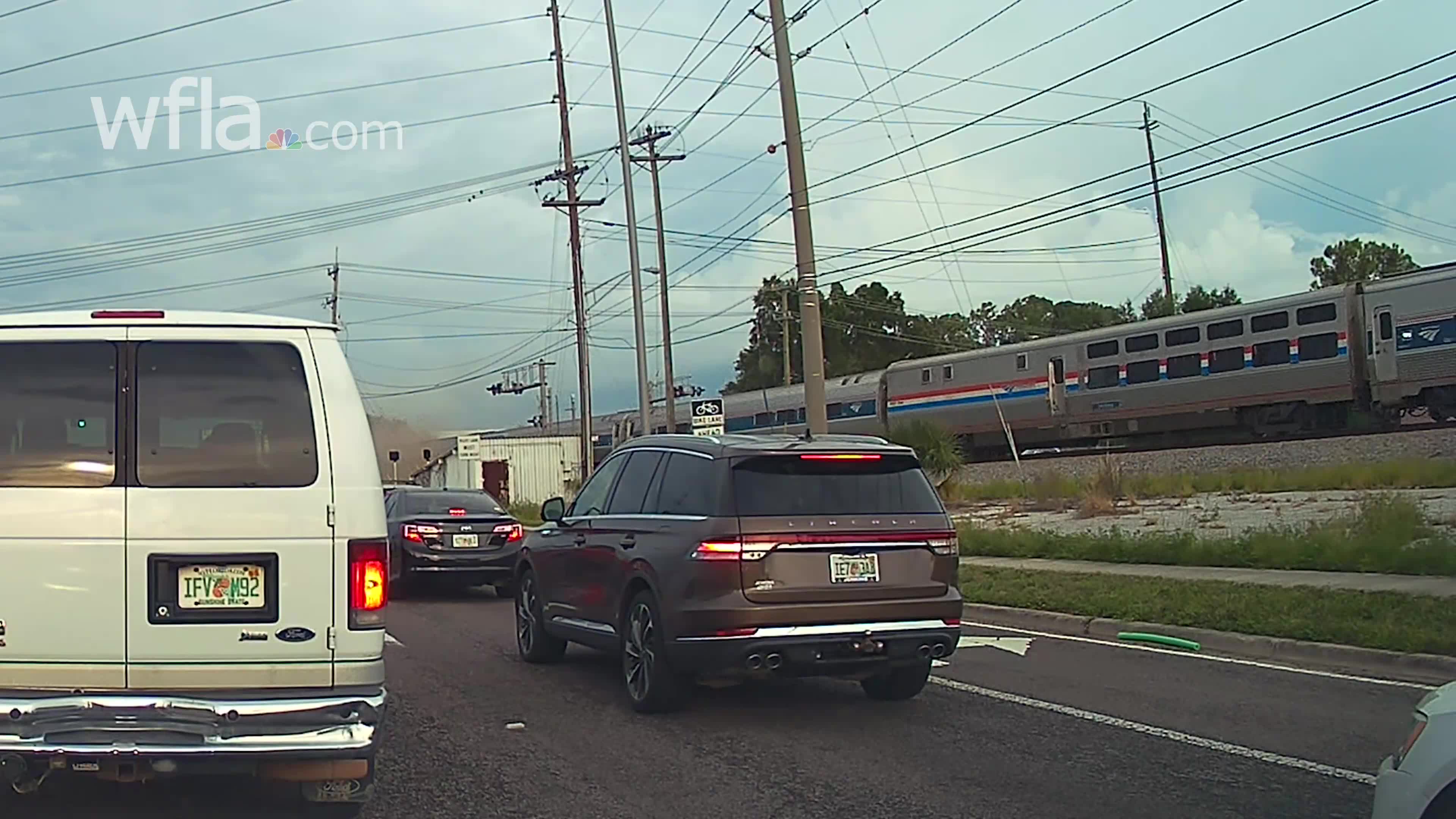 DASH CAM VIDEO: Semi-truck hit by Amtrak train in Lakeland – WFLA