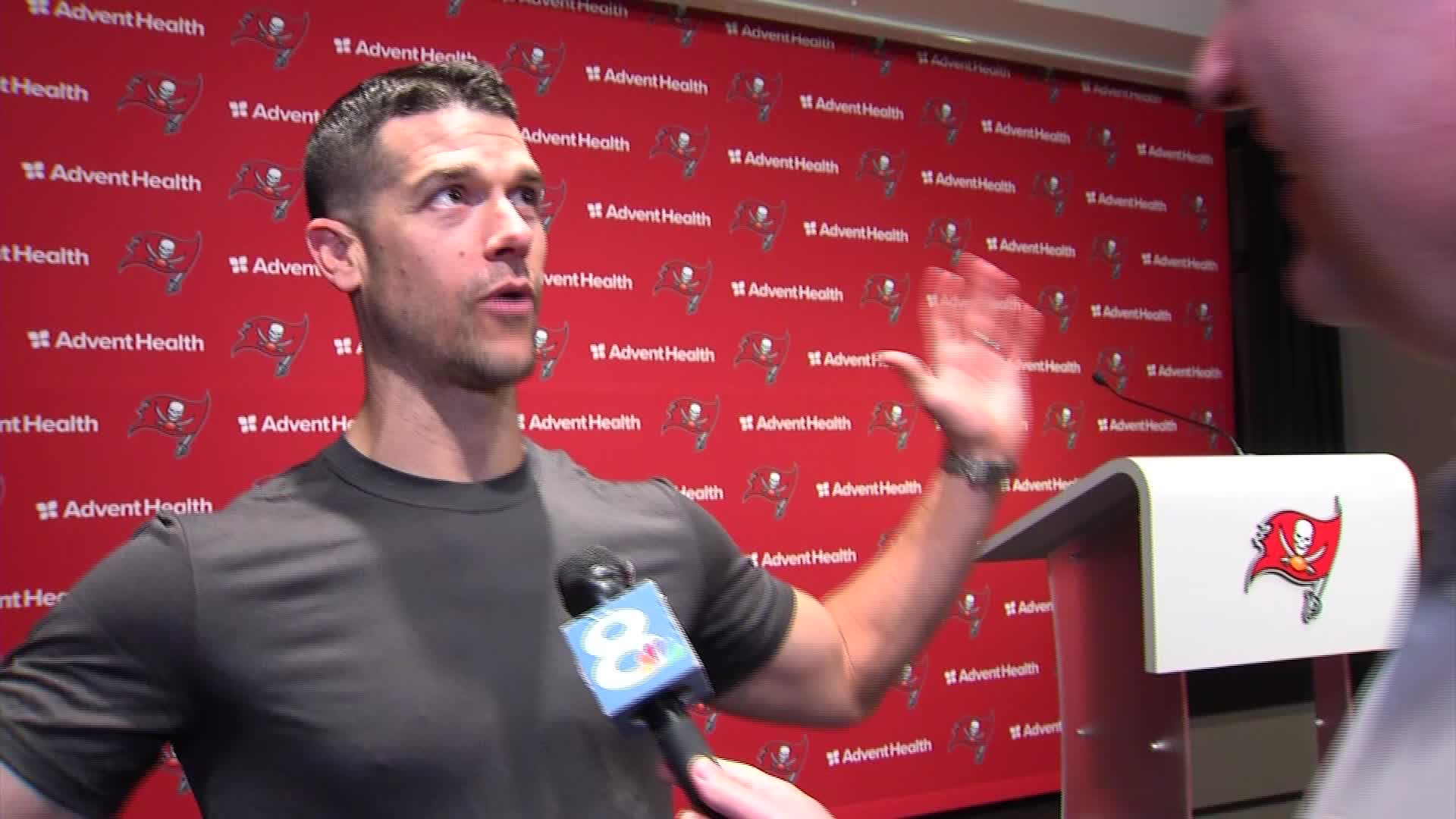 Bucs Offensive Coordinator Dave Canales Introduction Wfla