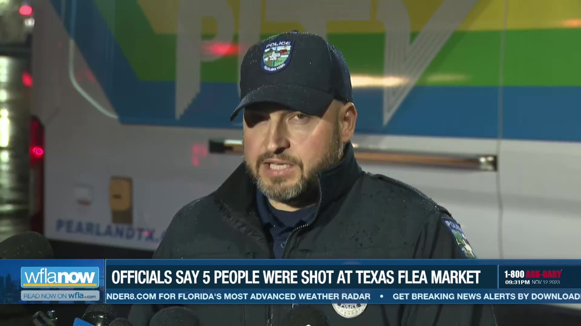 ‘Extremely tragic act’: 5 shot at Texas flea market, shooter at large ...