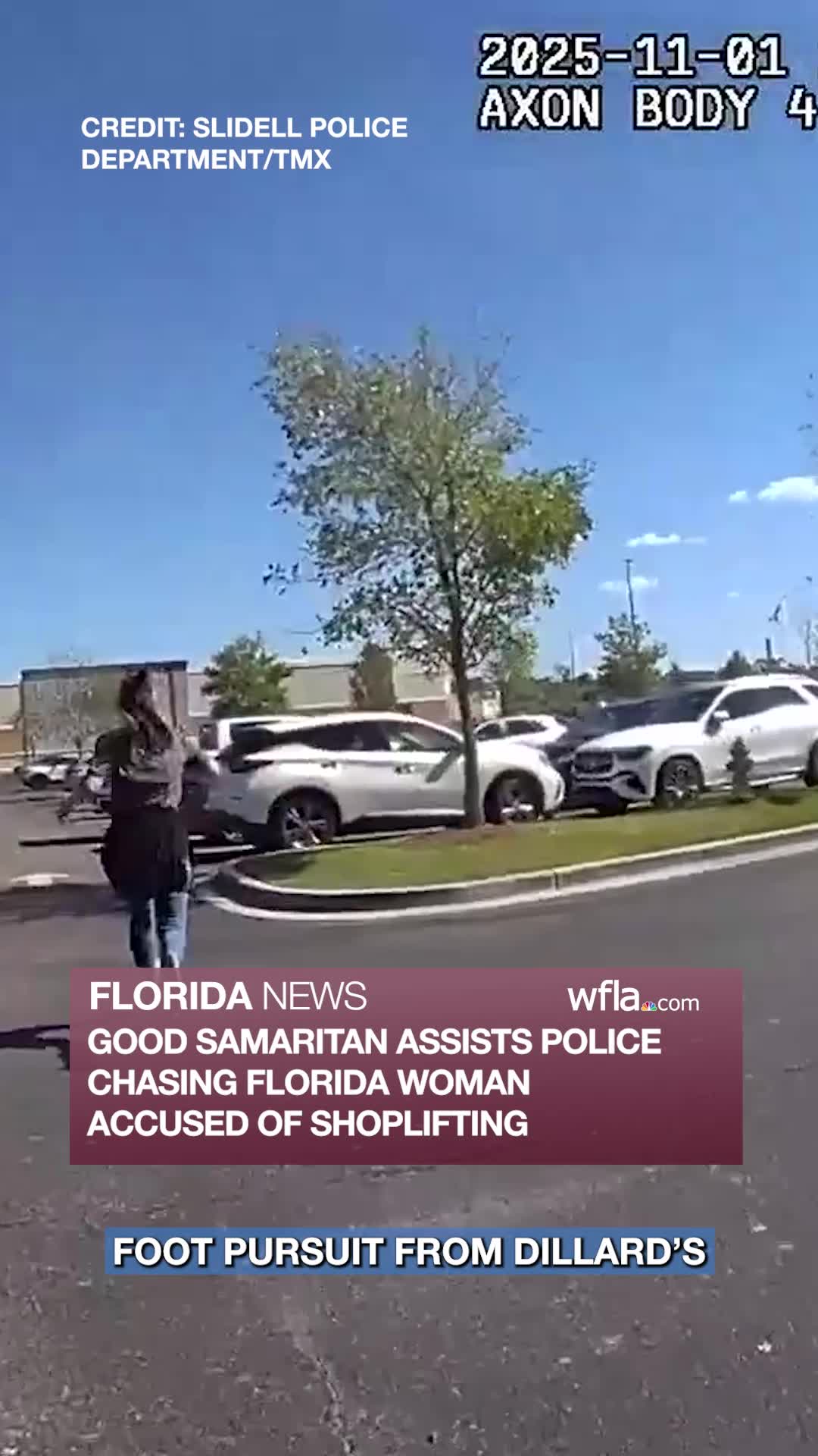 Good Samaritan assists police chasing Florida woman accused of ...
