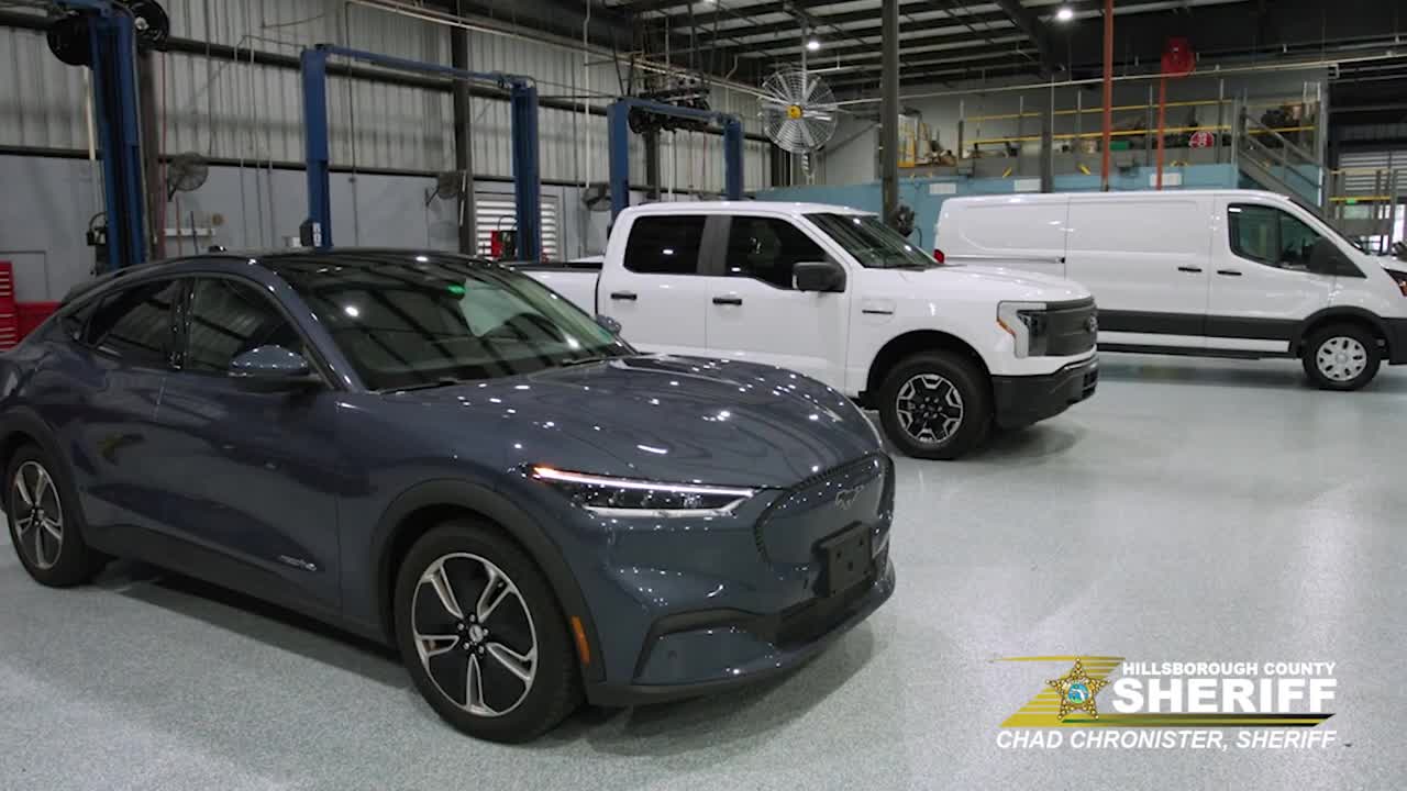 Hillsborough County Sheriff’s Office adding electric Mustangs to fleet ...