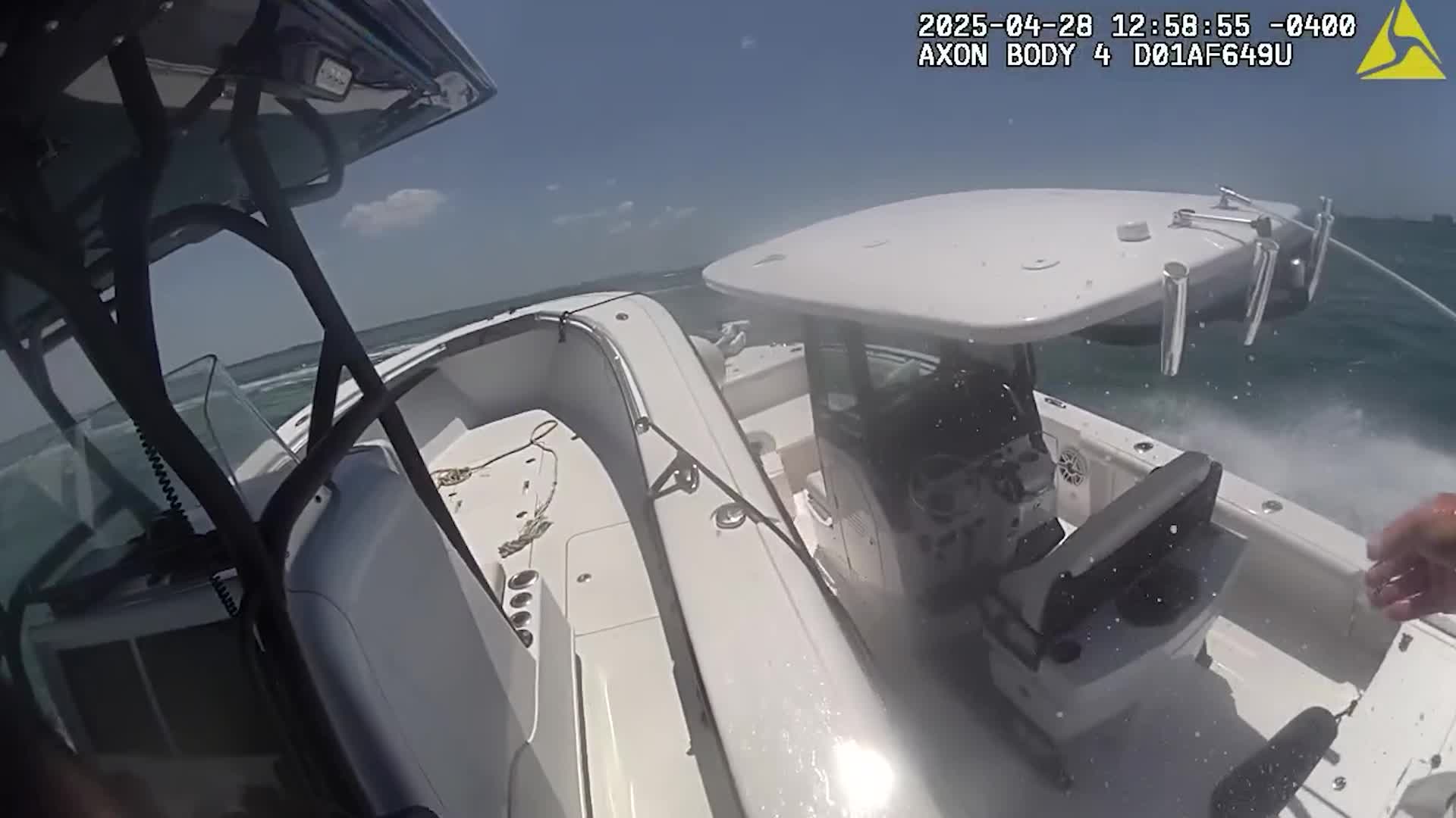 Sarasota officials jump onto unmanned vessel after boater is thrown ...