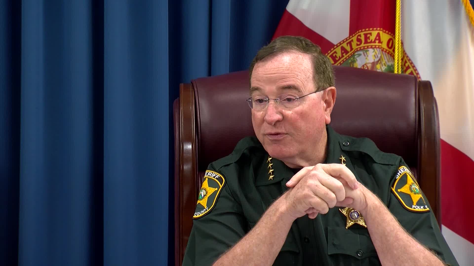 Polk County Sheriff Grady Judd explains why he’s not a fan of open ...