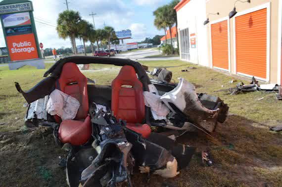 Photos show Corvette ripped apart after hit-and-run crash – WKRN News 2