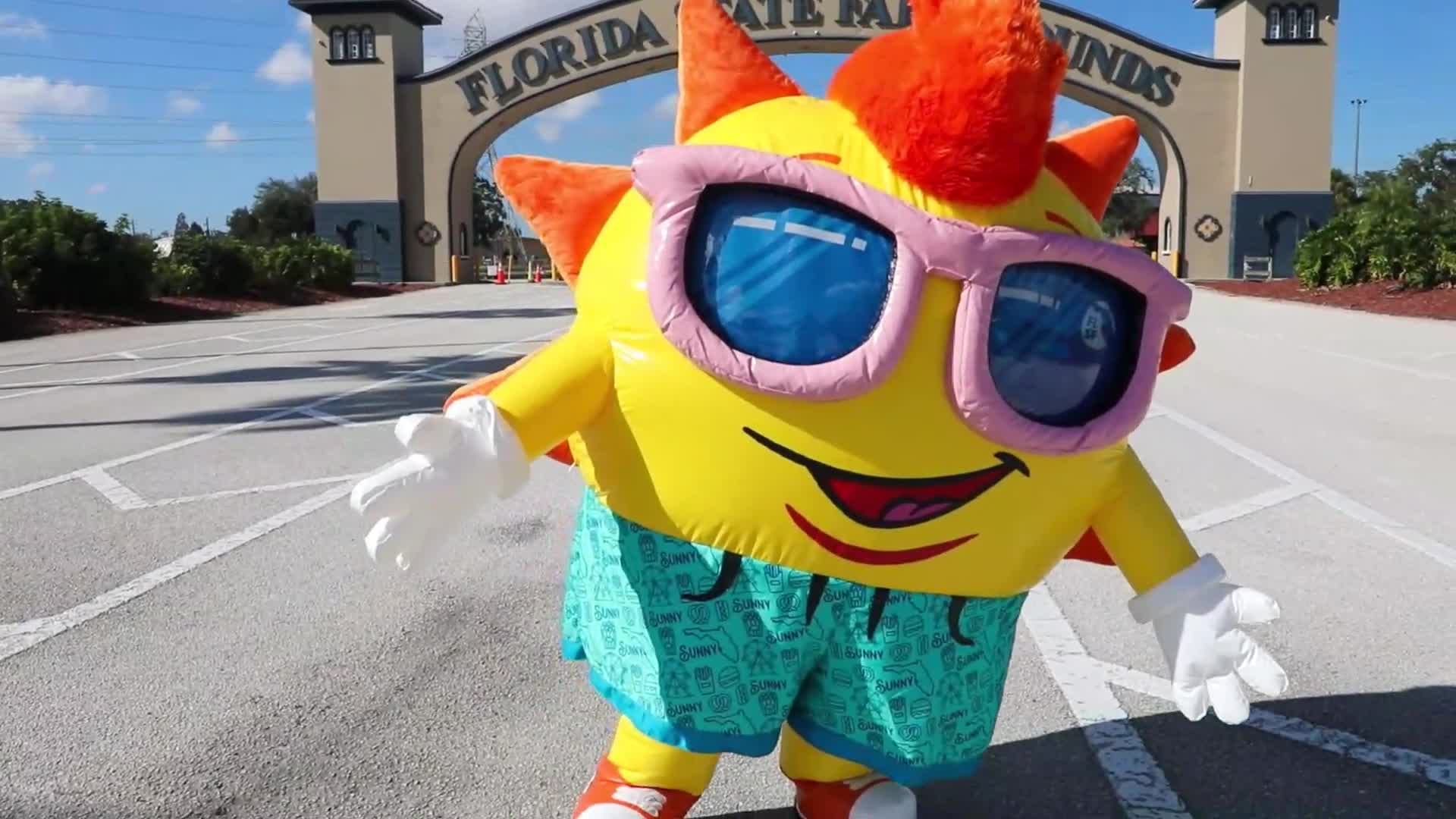 Meet Sunny: Florida State Fairgrounds debuts new mascot – WFLA