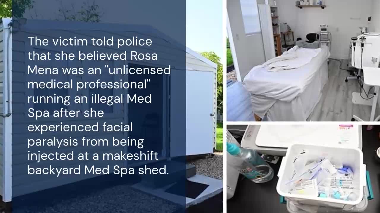 Florida woman arrested after botched Botox session in backyard shed ...
