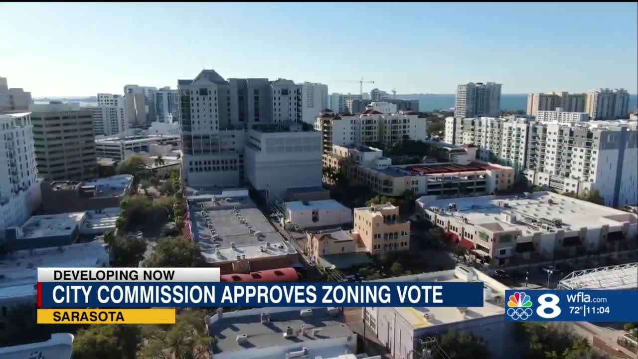 Sarasota City Commission approves zoning changes, development plans to ...
