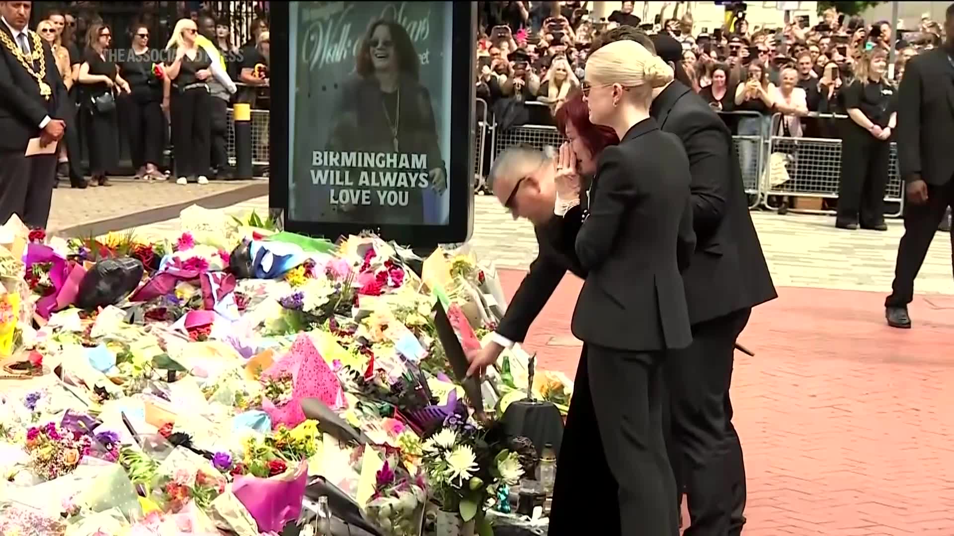 United Kingdom honors Ozzy Osbourne as his hearse makes way through ...