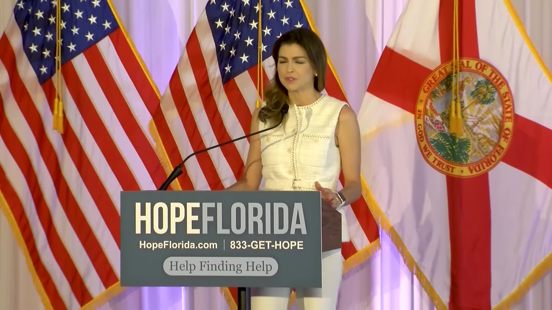 Gov. DeSantis speaks about Hope Florida helping more people, rewiring ...