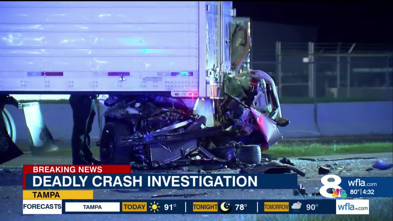 US-301 closed in Tampa after deadly crash: FHP – WFLA