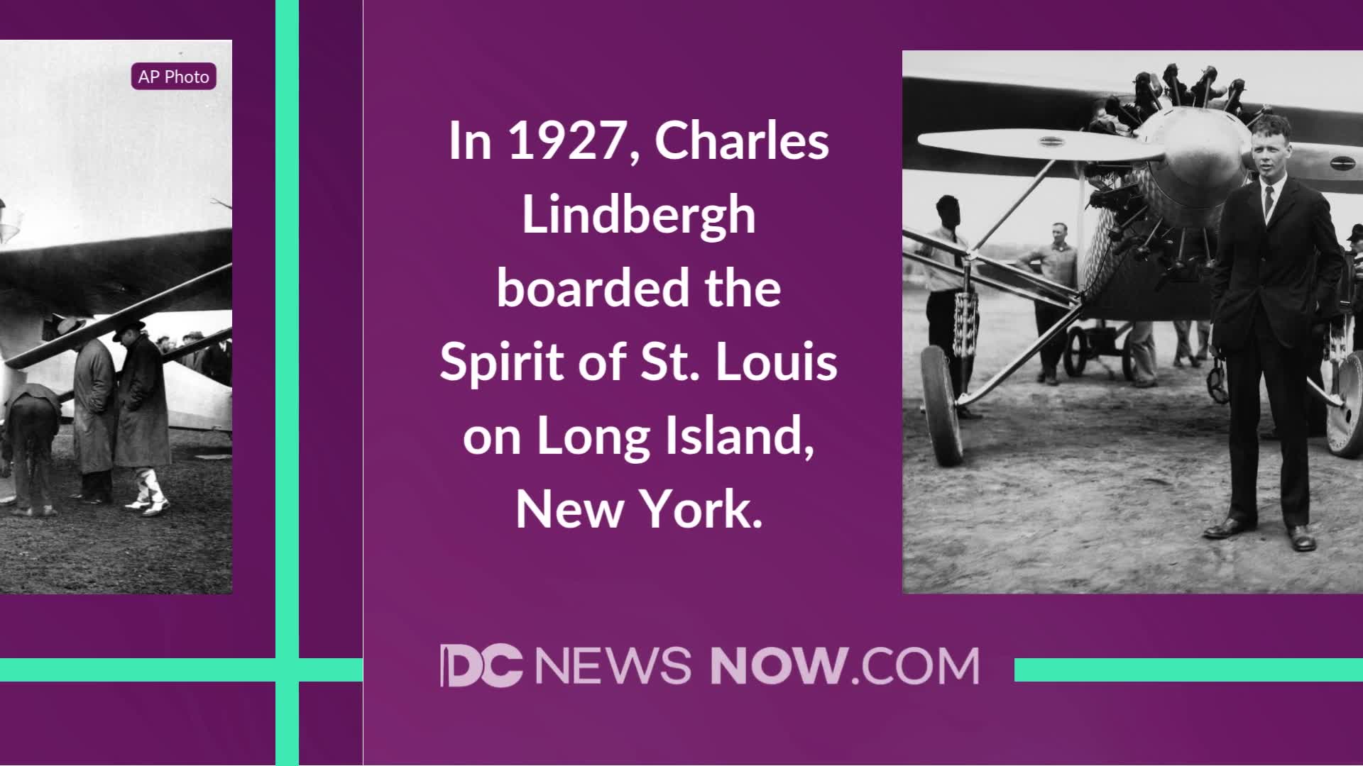 Charles Lindbergh Transatlantic Flight On This Day 1927 – DC News Now ...