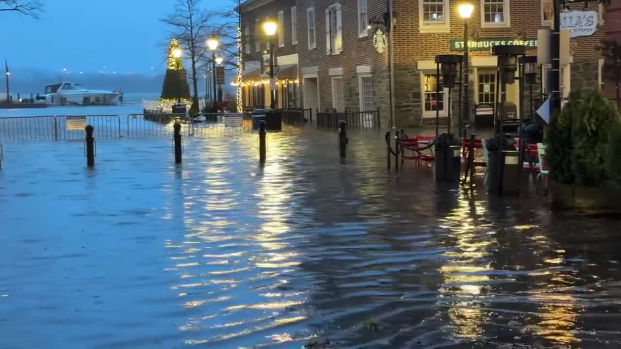 Virginia Storm: Old Town Alexandria Flooding King Street – DC News Now ...
