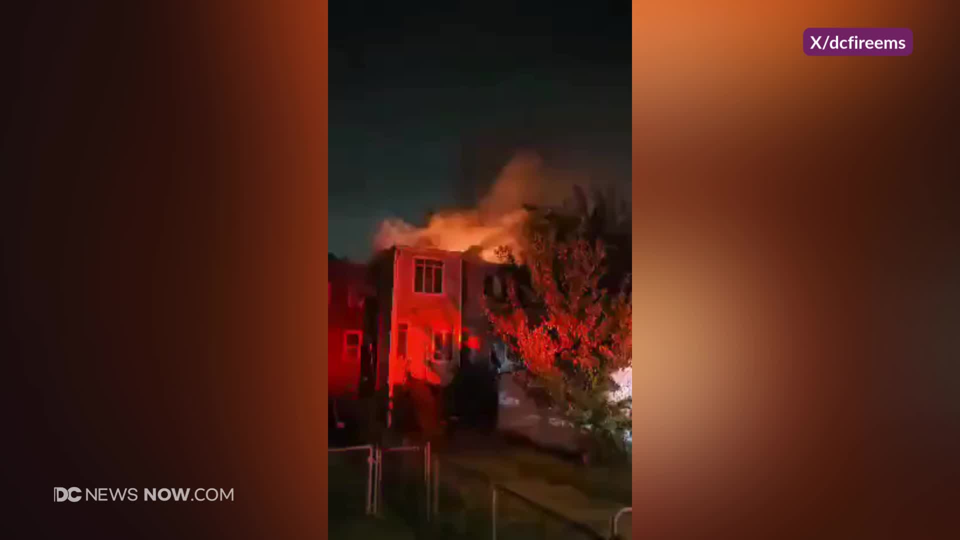 Videos show raging fire in Southeast DC – DC News Now | DC, Virginia ...