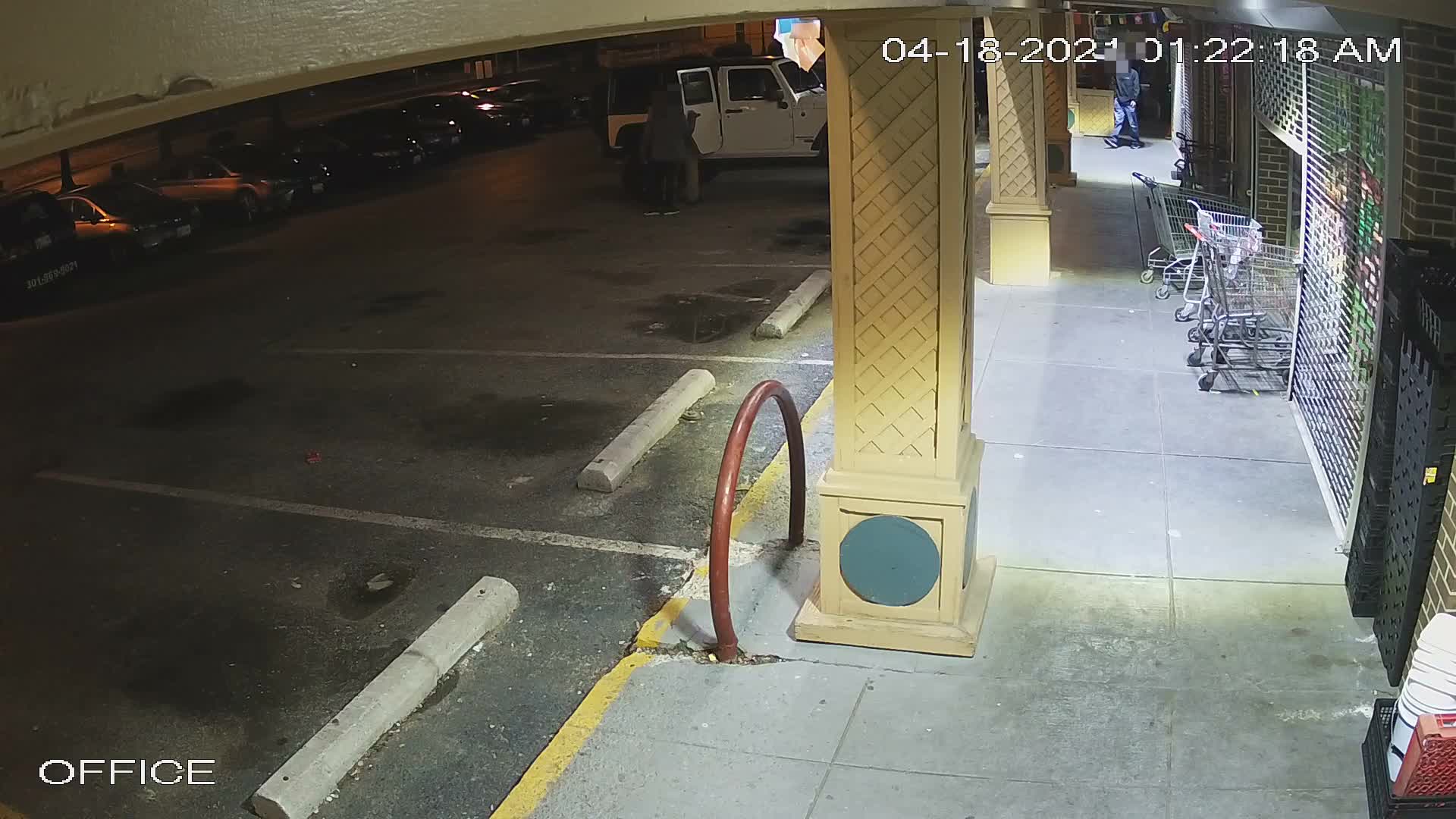 Blurred Antojitos Shooting Surveillance Footage Jefferson Delgado Montgomery County – DC News ...