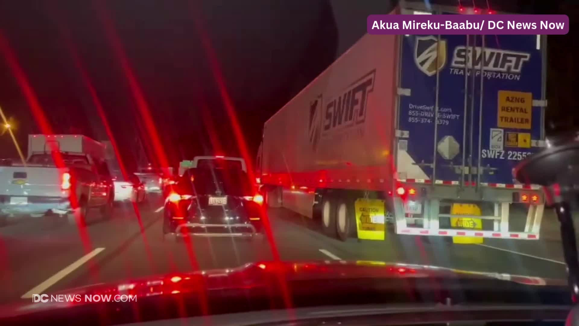 Video shows major delays on I-495 in Montgomery County following crash ...
