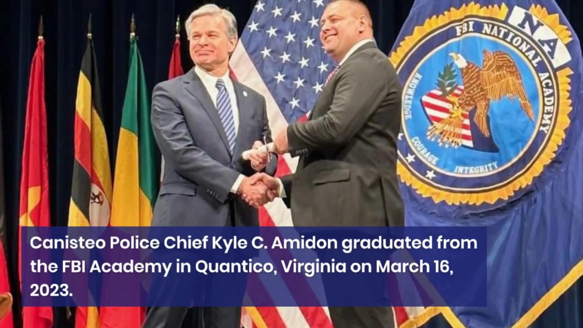 First Responder Appreciation: Kyle C. Amidon Canisteo Police Department ...