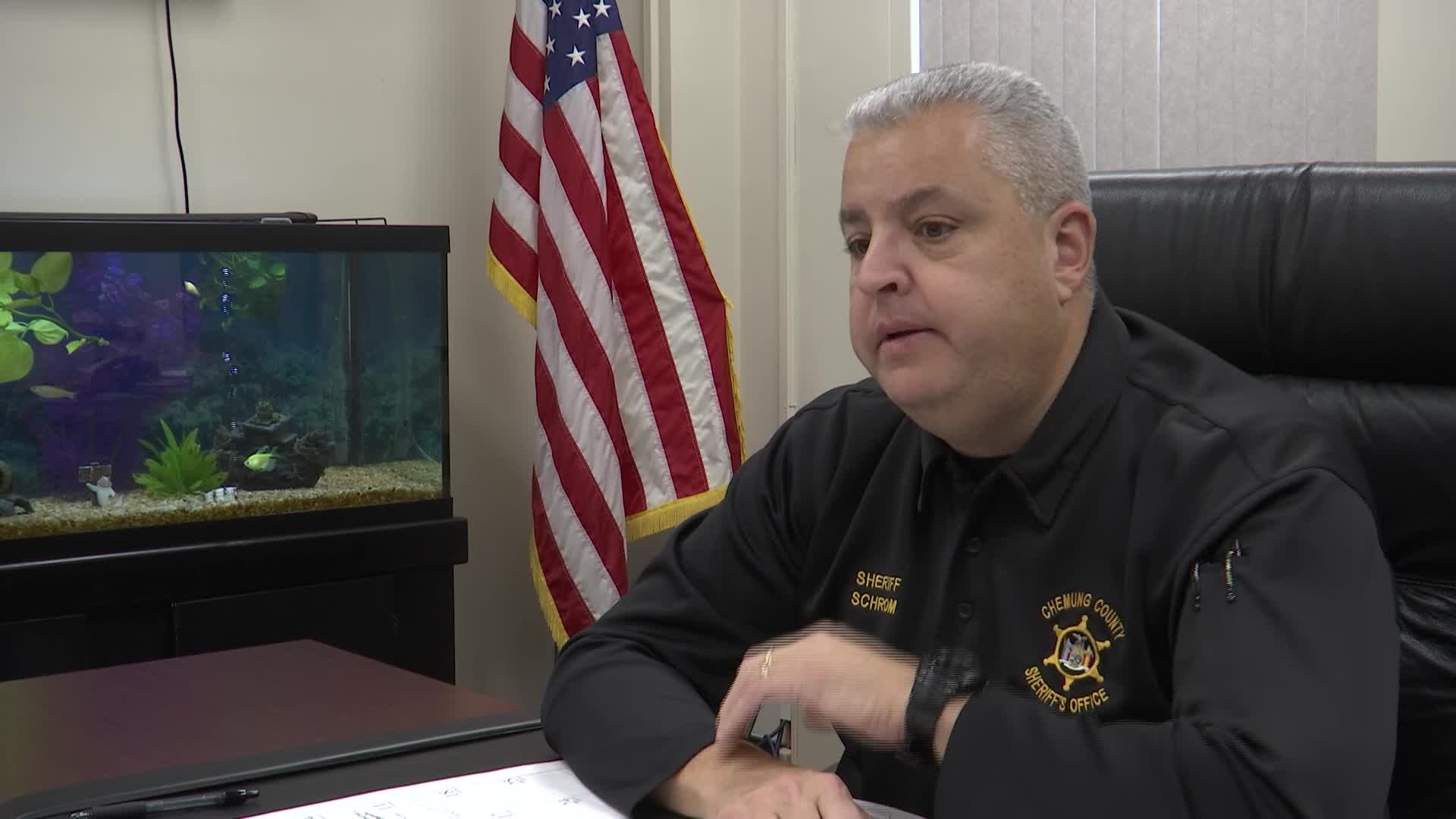 Sheriff Schrom self defense interview – WETM – MyTwinTiers.com