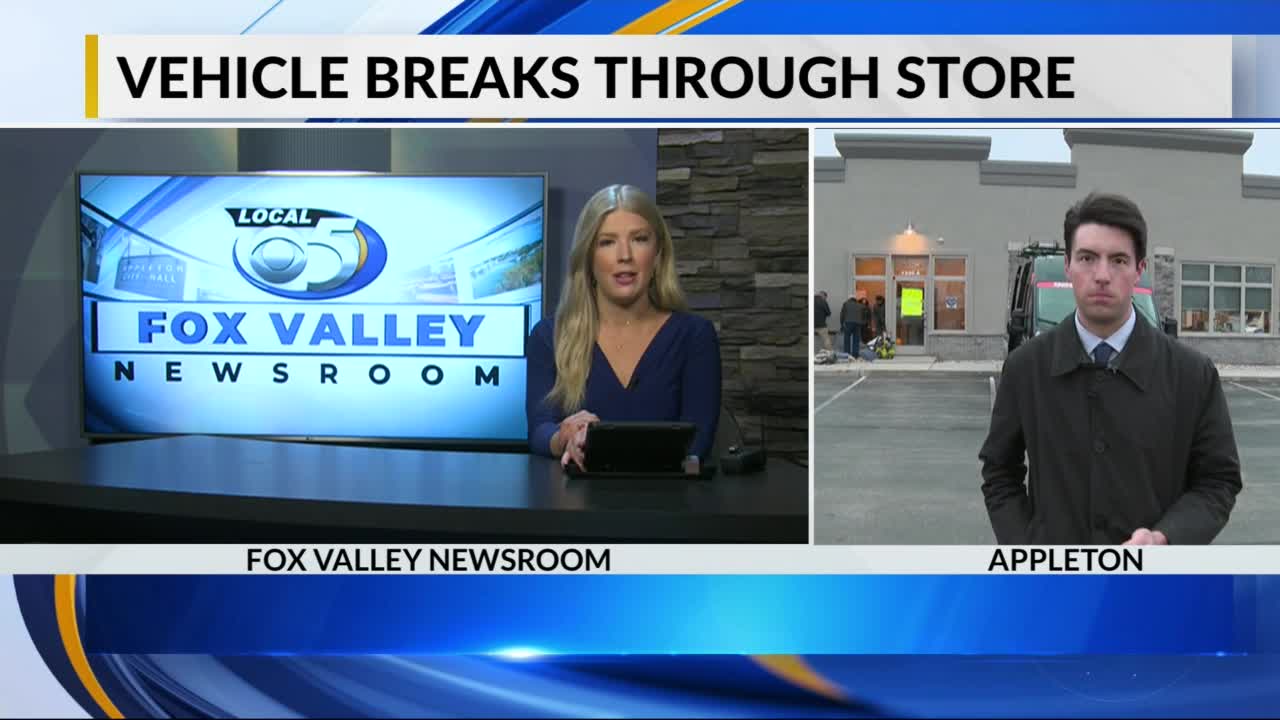 Car goes through storefront at Ana’s Sewing Studio in Appleton – WFRV ...