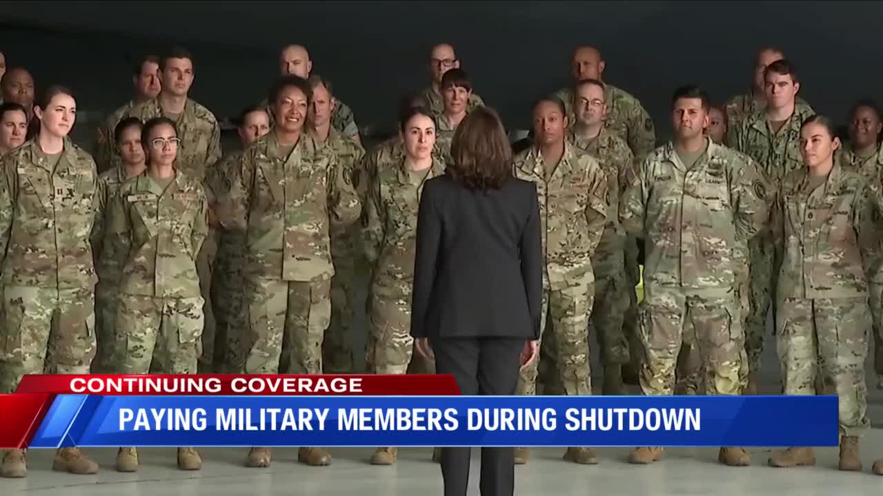 Paying military members during shutdown – WFXRtv