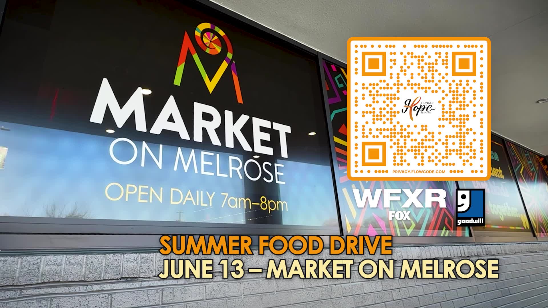 Hunger to Hope Summer Food Drive – WFXRtv
